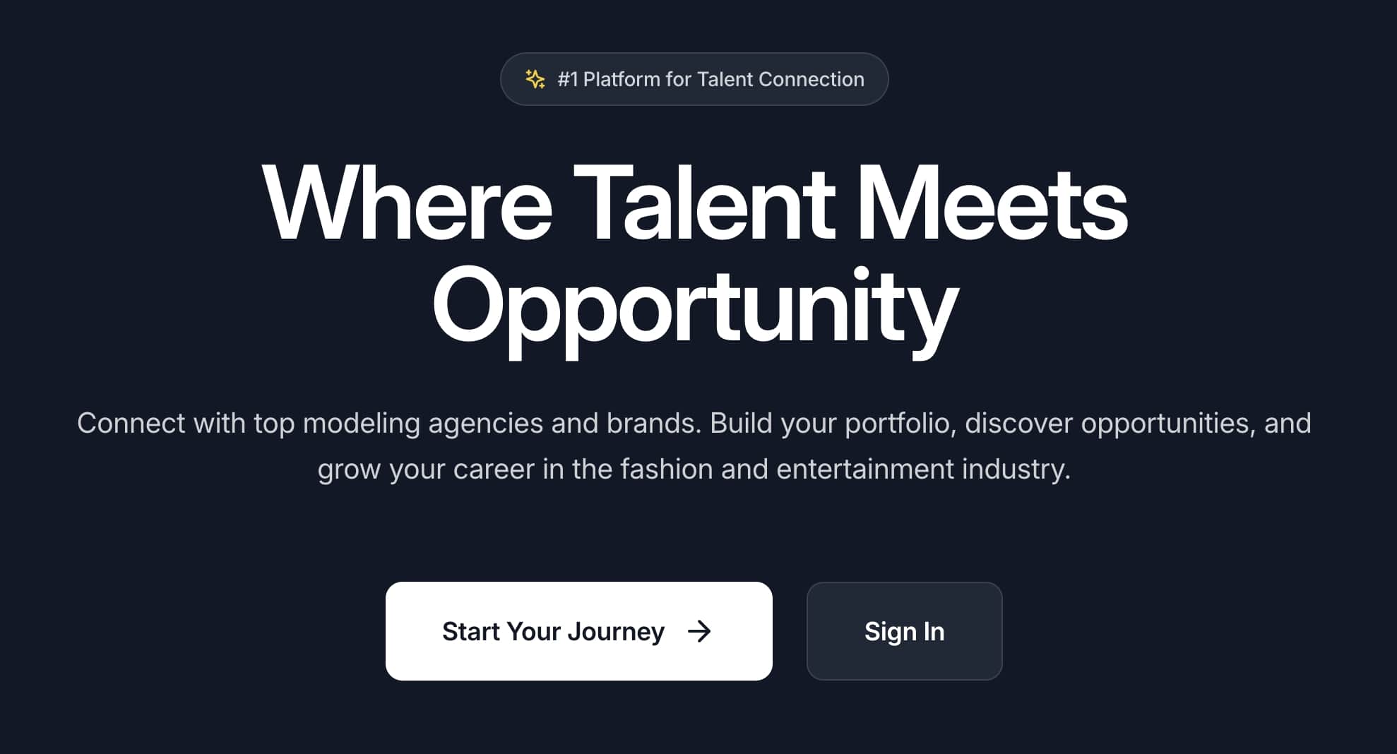 Talent Bridge - Connect Models with Top Modeling Agencies | Find ...